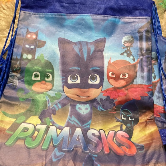 Other | Pj Mask Birthday Party Drawstring Bags Reusable Youth Kids Boy ...